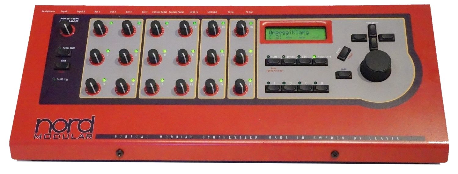 CLAVIA NORD MODULAR DESKTOP - Cyborg Studio