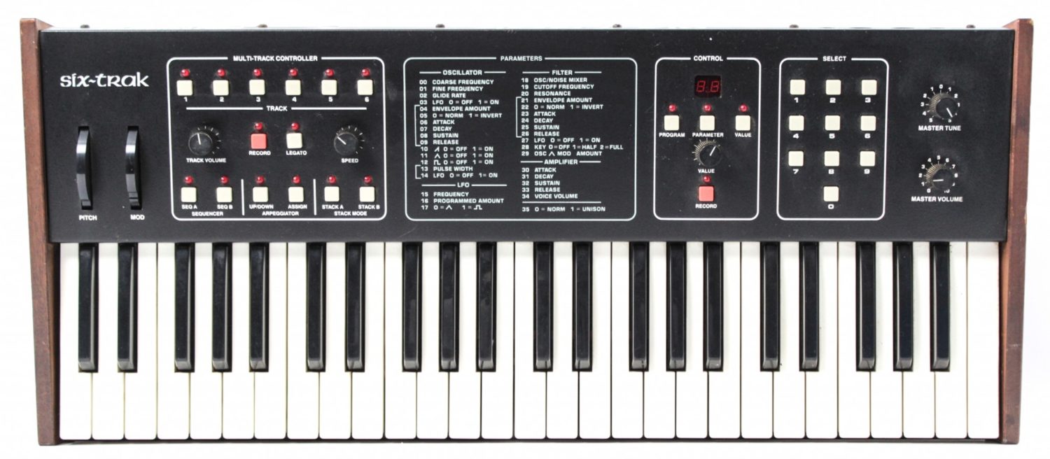 SEQUENTIAL CIRCUITS SIX-TRAK - Cyborg Studio